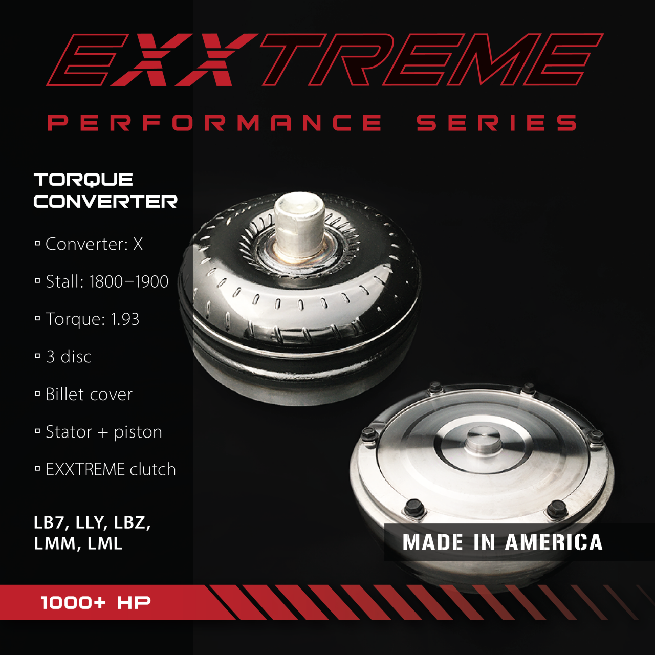 PERFORMANCE TORQUE CONVERTERS | Xcalliber